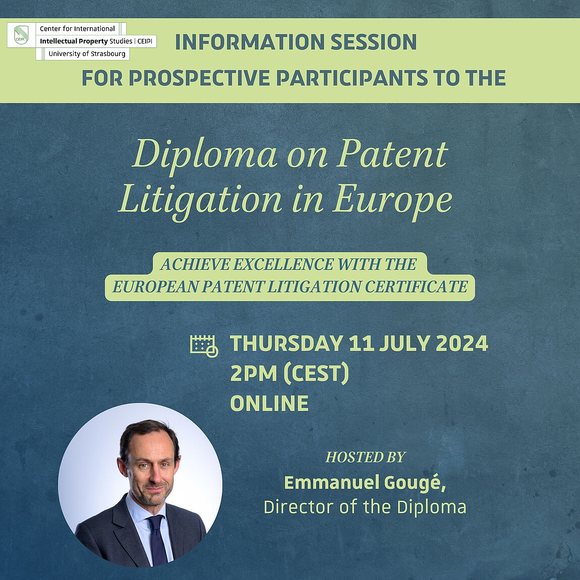 CEIPI - Center for International Intellectual Property Studies - University of Strasbourg - Home