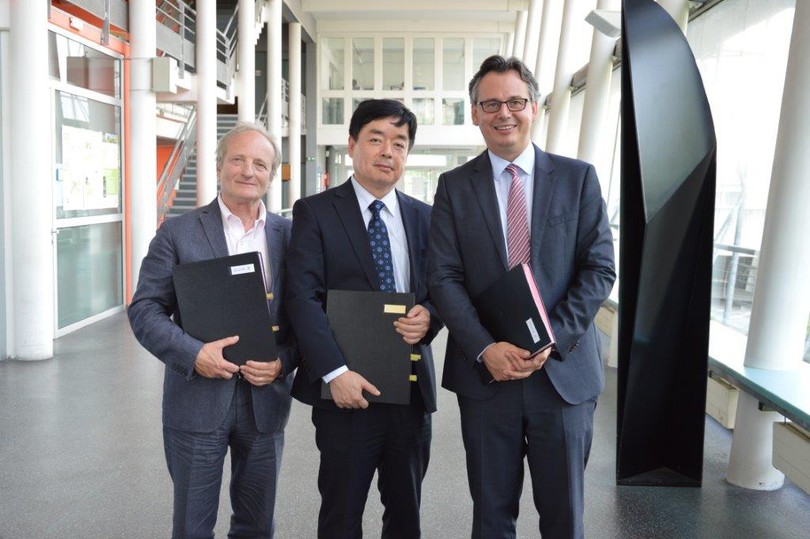 Signing of a cooperation agreement with the International Intellectual Property Training ...